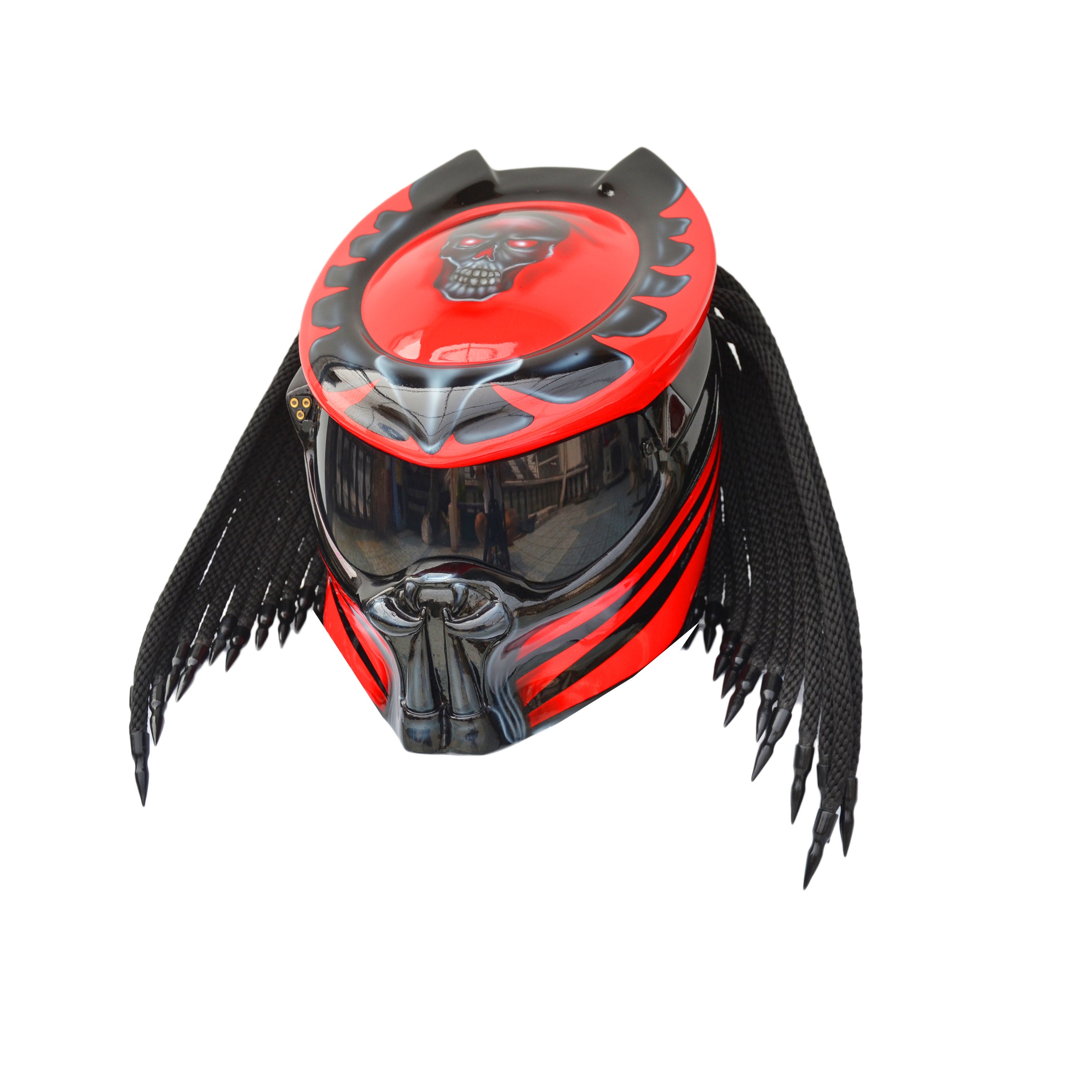 Full-face Predator Motorcycle Helmet custom Predator - Etsy