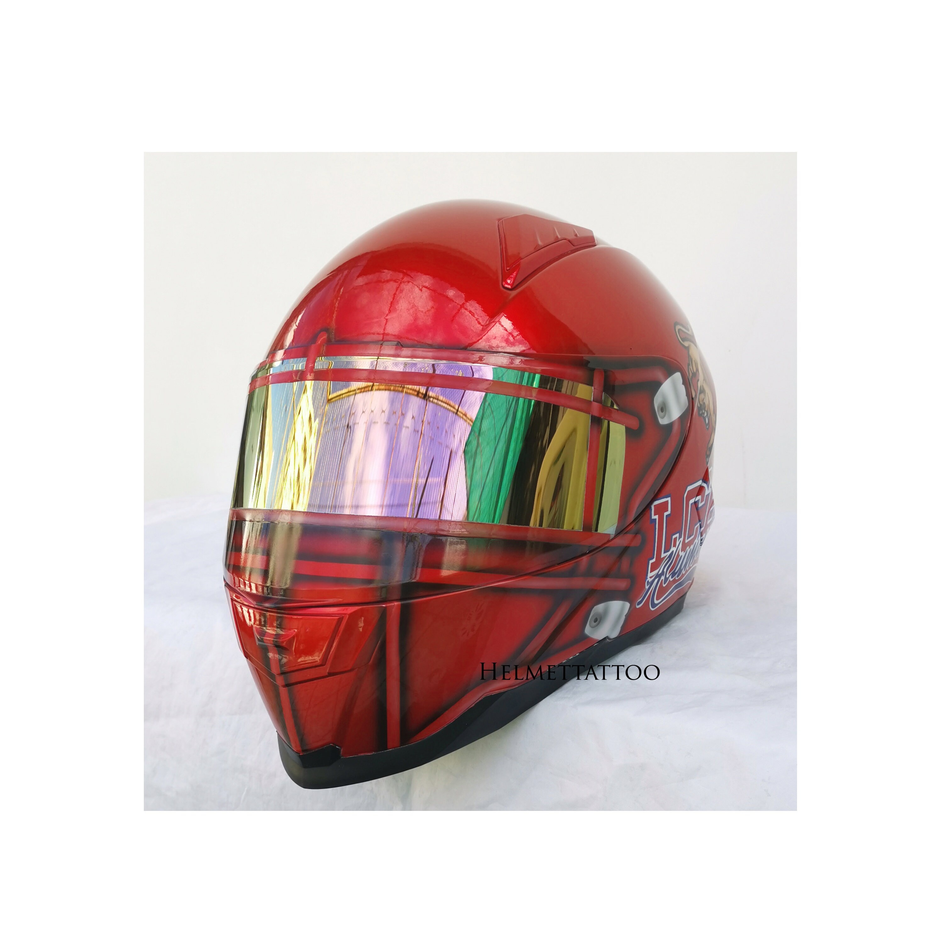 Full-face Custom Joker Motorcycle Helmet motorcycle Joker - Etsy