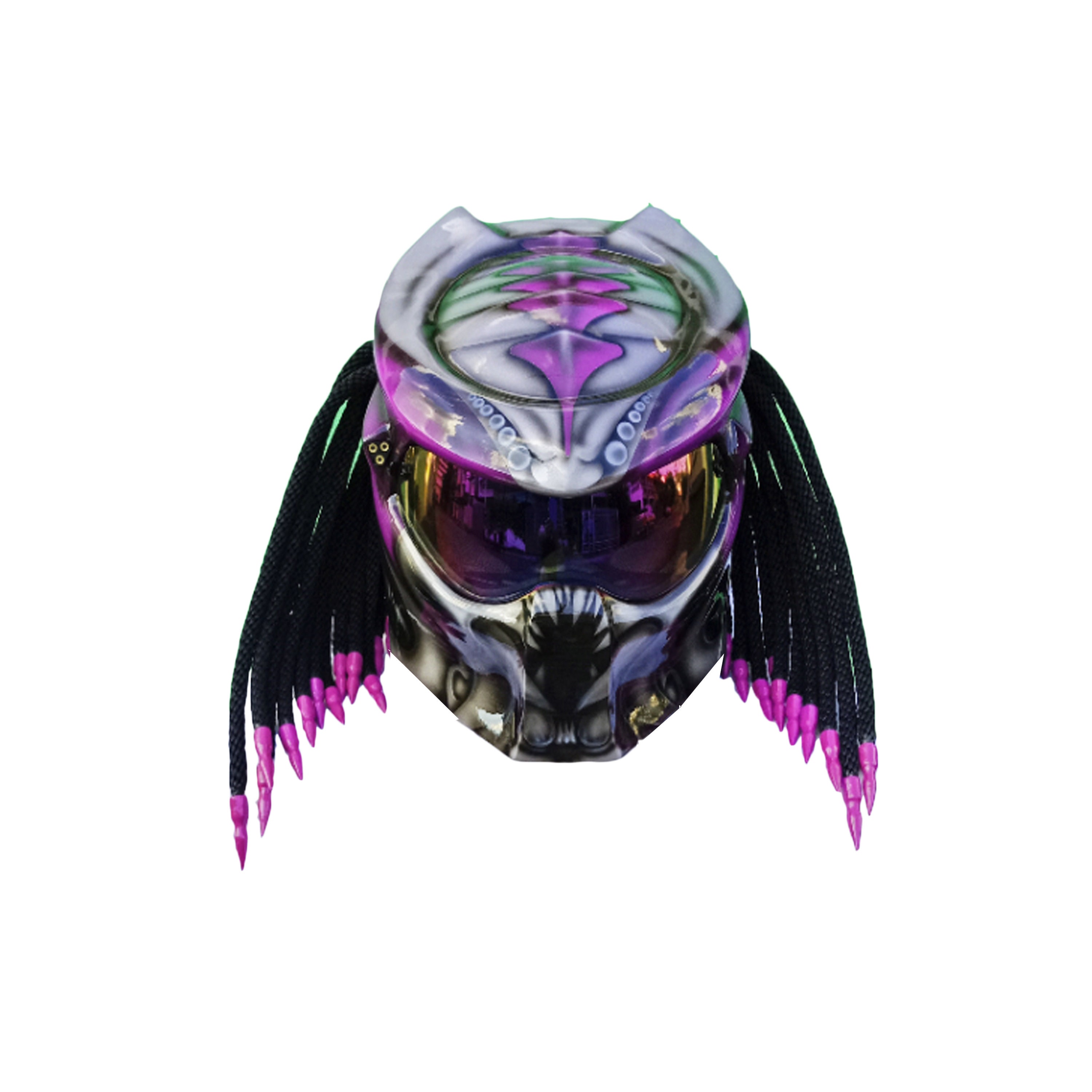 Full-face Predator Motorcycle Helmet custom Predator | Etsy