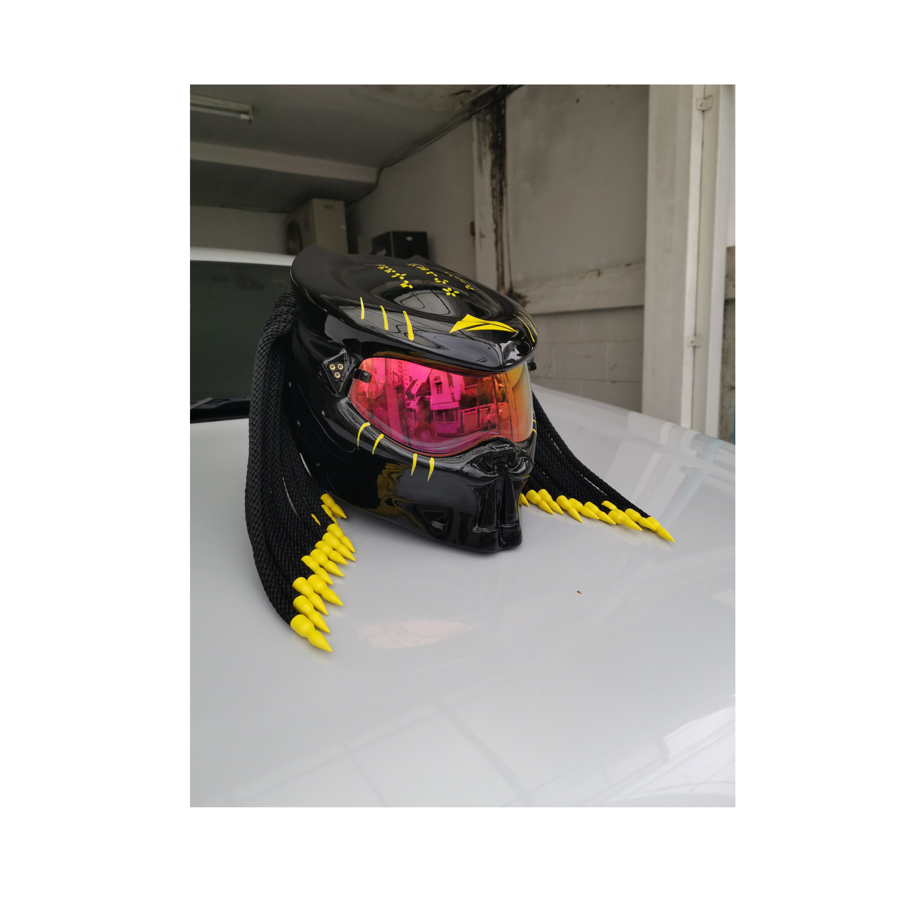 Full-face Predator Motorcycle Helmet custom Predator - Etsy