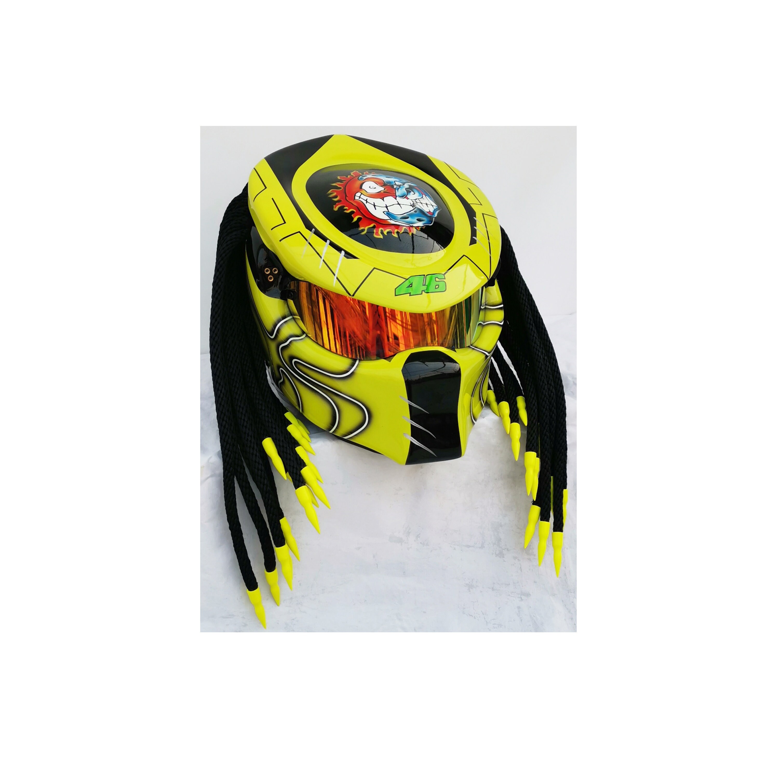 Full-face Predator Motorcycle Helmet ,custom Predator Motorcycle Helmet ...