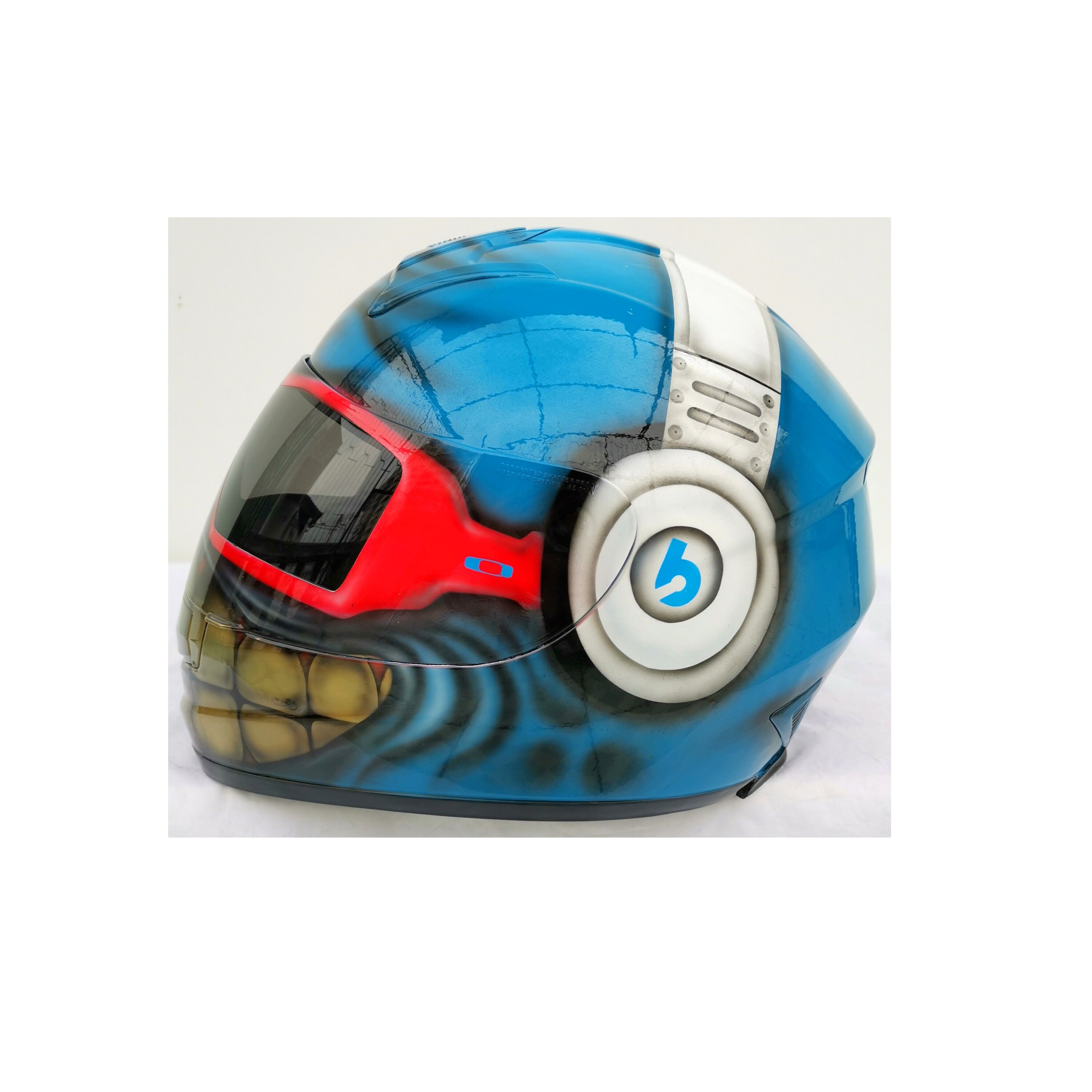 Full-face Custom Motorcycle Helmet motorcycle Skull Helmet - Etsy