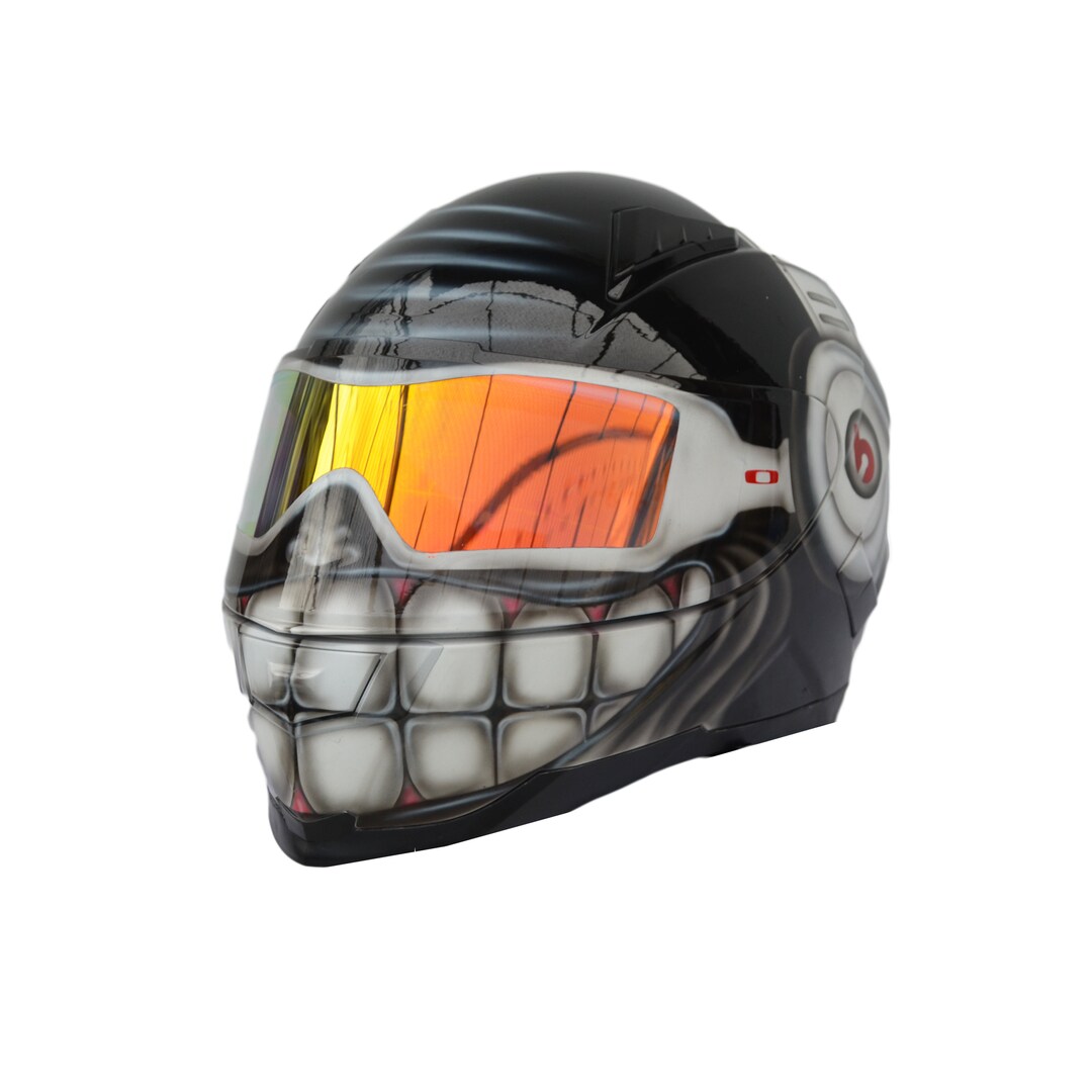 Full-face Custom Motorcycle Helmet ,motorcycle Skull Helmet ,custom ...