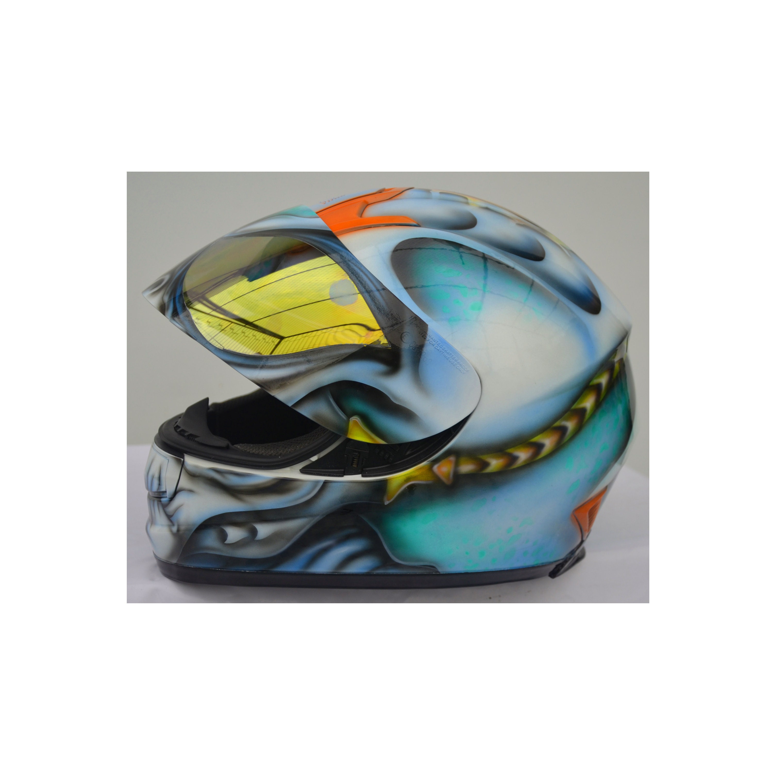 Full-face Custom Motorcycle Helmet ,motorcycle Skull Helmet ,custom ...