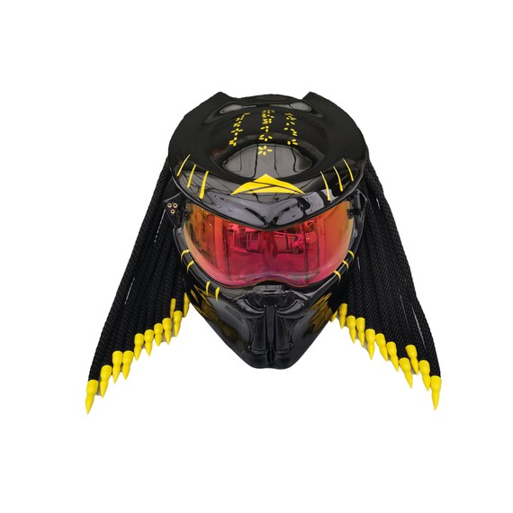 Full-face Predator Motorcycle Helmet custom Predator | Etsy
