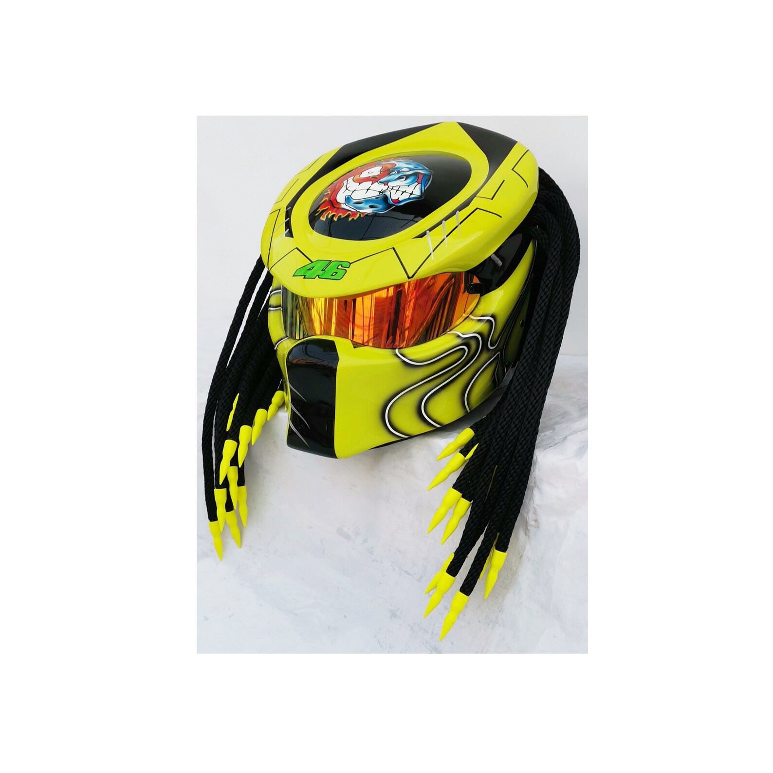 Full-face Predator Motorcycle Helmet ,custom Predator Motorcycle Helmet ...