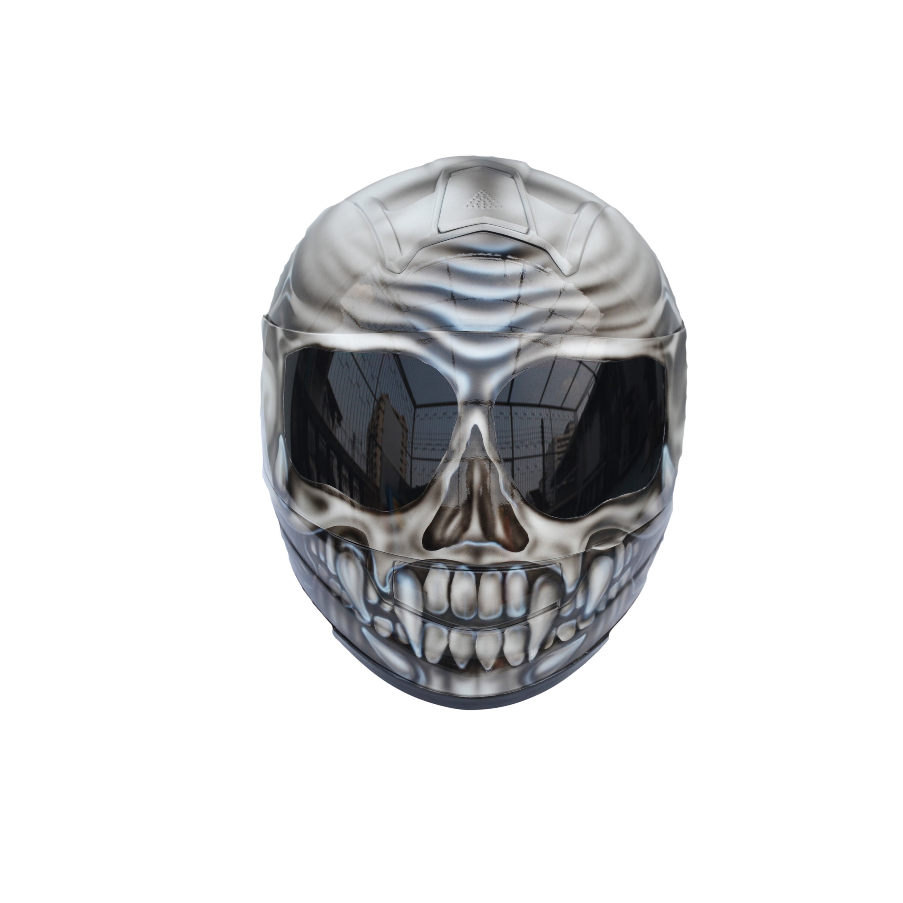 Full-face Custom Motorcycle Helmet motorcycle Skull Helmet - Etsy