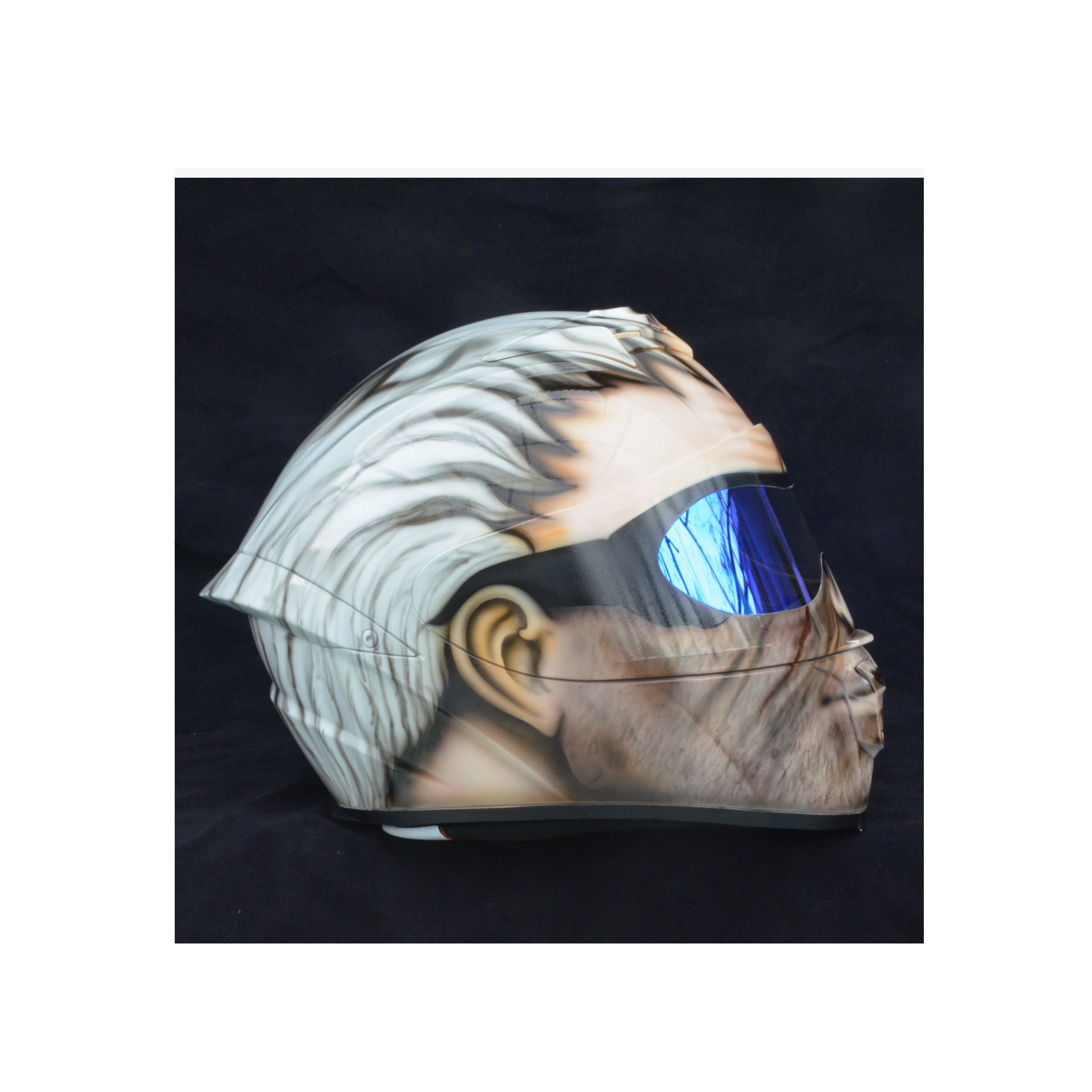 Full-face Custom Motorcycle Helmet motorcycle Skull Helmet - Etsy