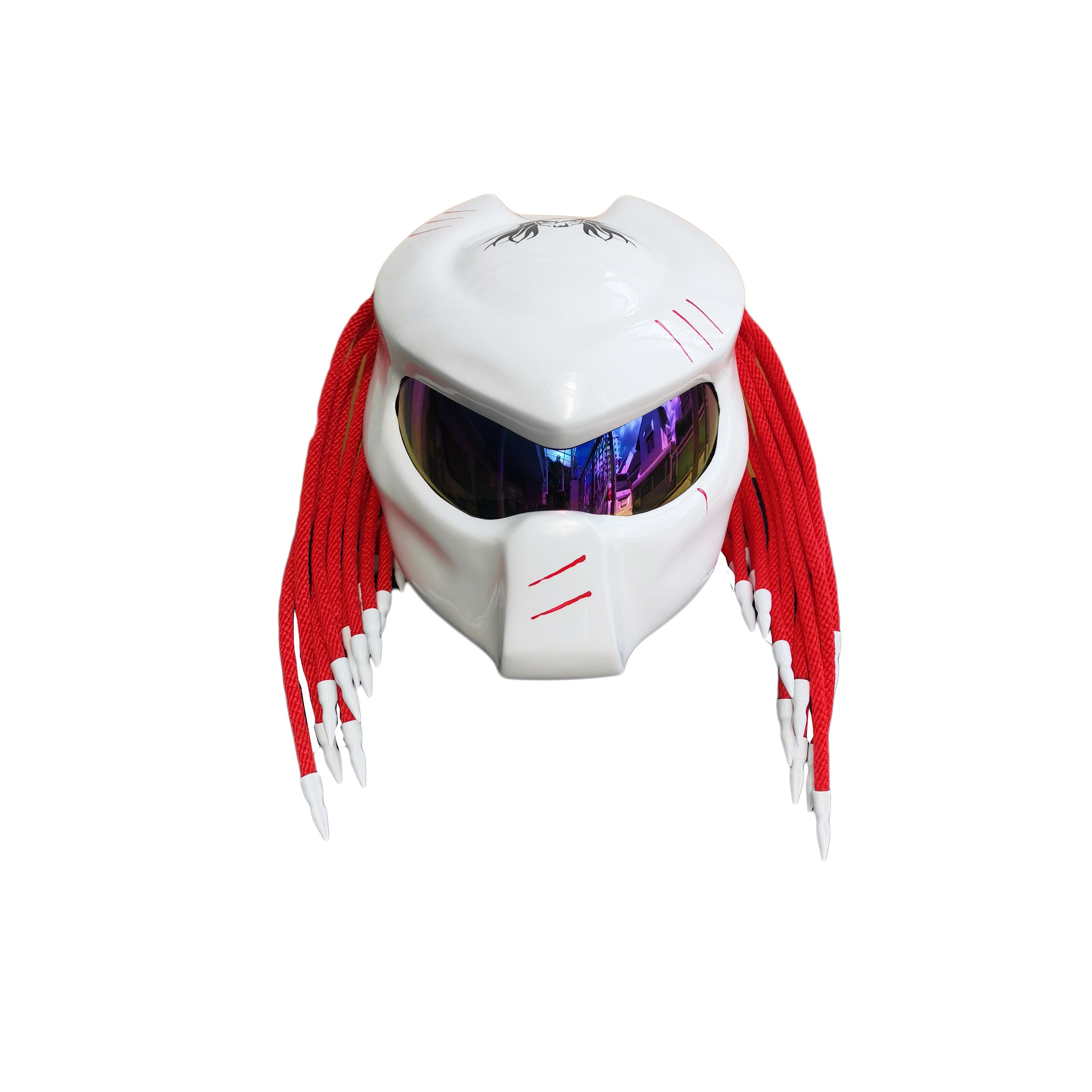 Full-face Predator Motorcycle Helmet custom Predator - Etsy