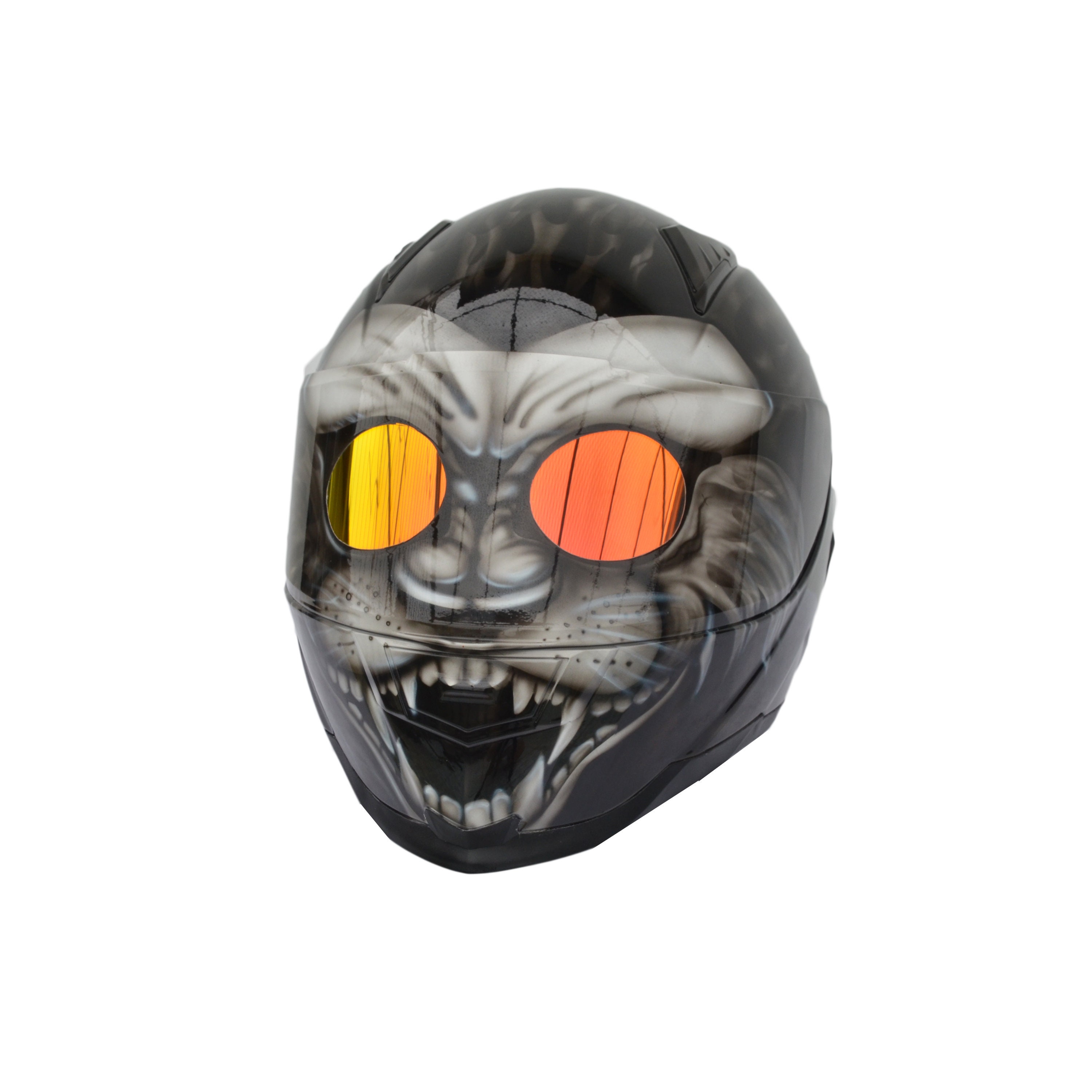 Full-face Custom Motorcycle Helmet ,motorcycle Skull Helmet ,custom ...