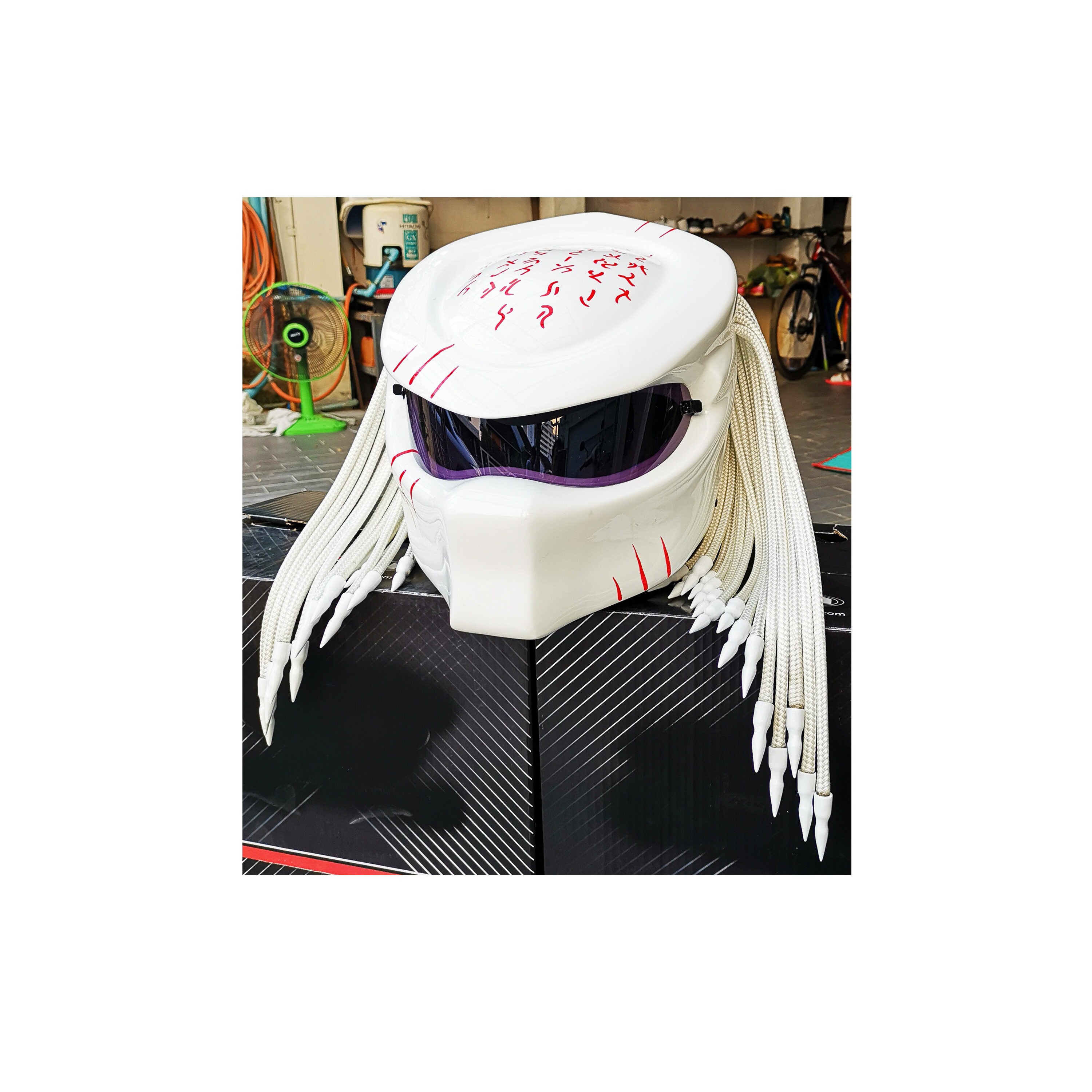 Full-face Predator Motorcycle Helmet custom Predator - Etsy