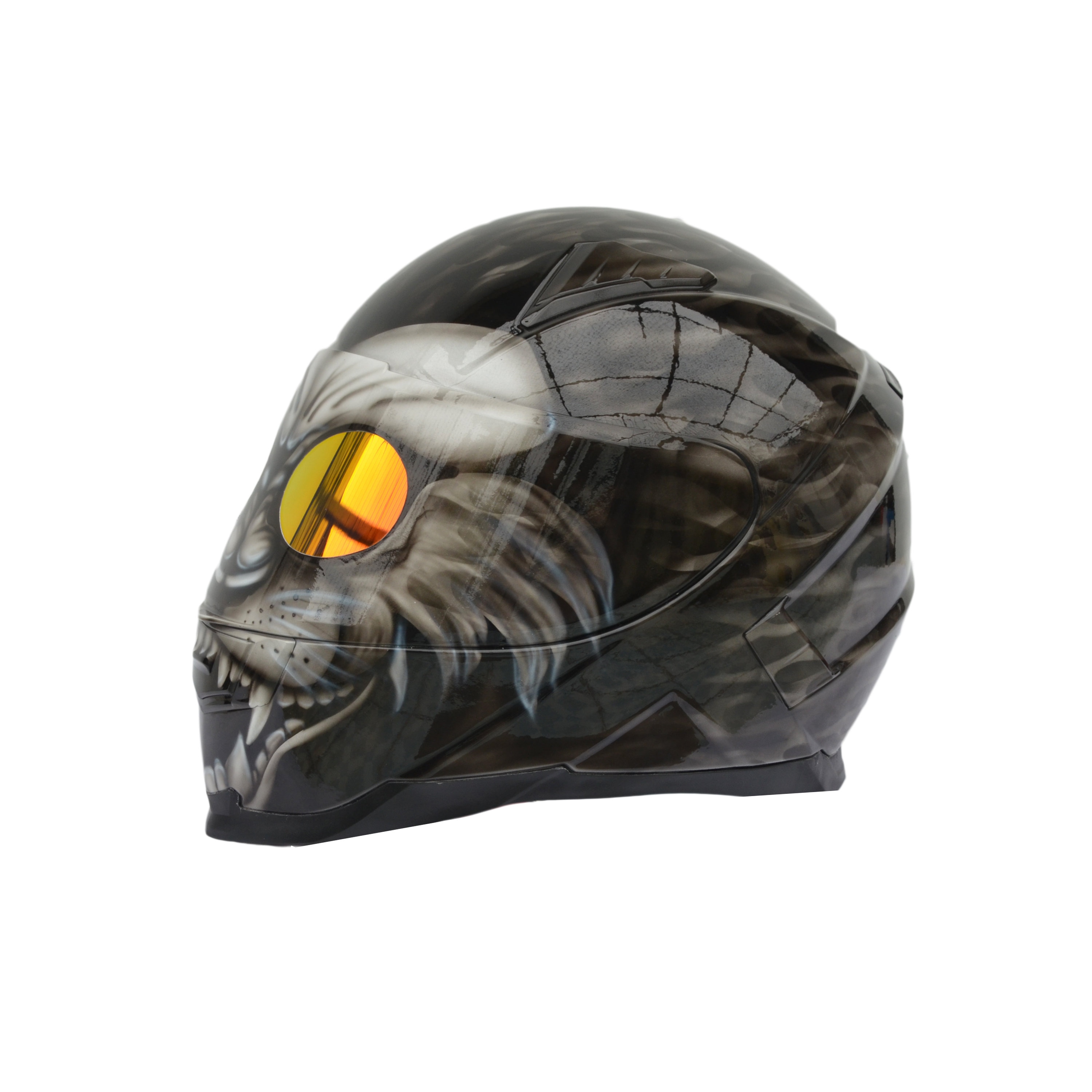 Full-face Custom Motorcycle Helmet ,motorcycle Skull Helmet ,custom ...