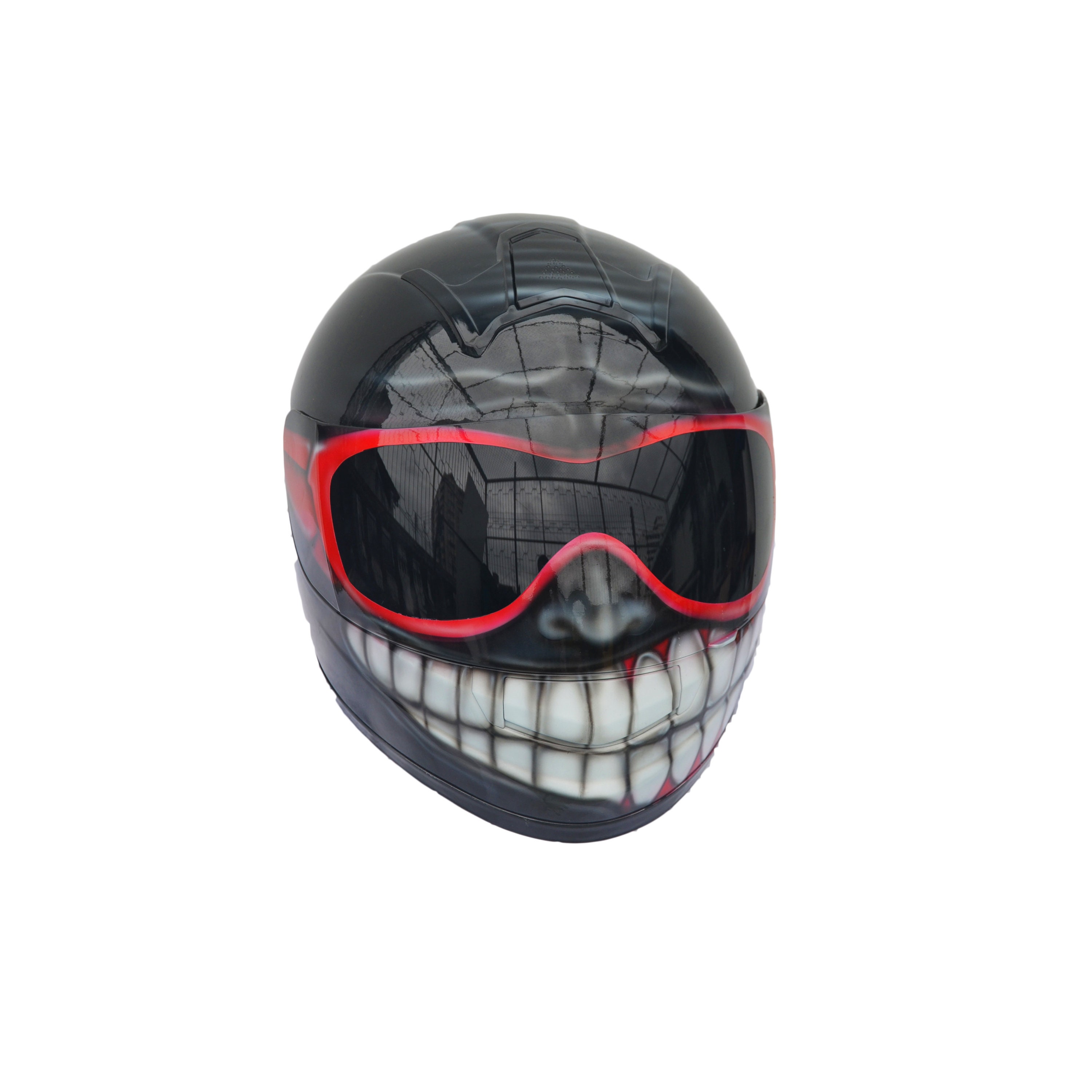 Full-face Custom Motorcycle Helmet motorcycle Skull Helmet - Etsy