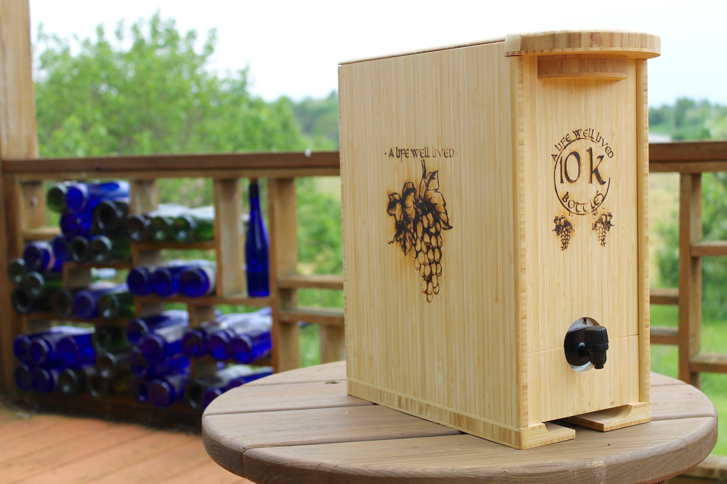 Customizable Wine Box - Etsy