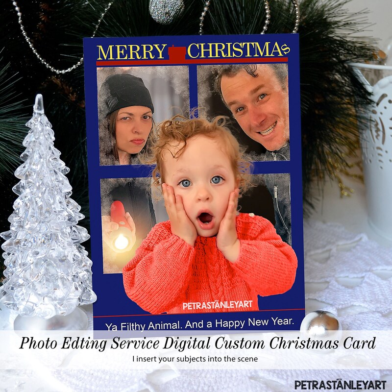 Home Alone Christmas Card - Etsy