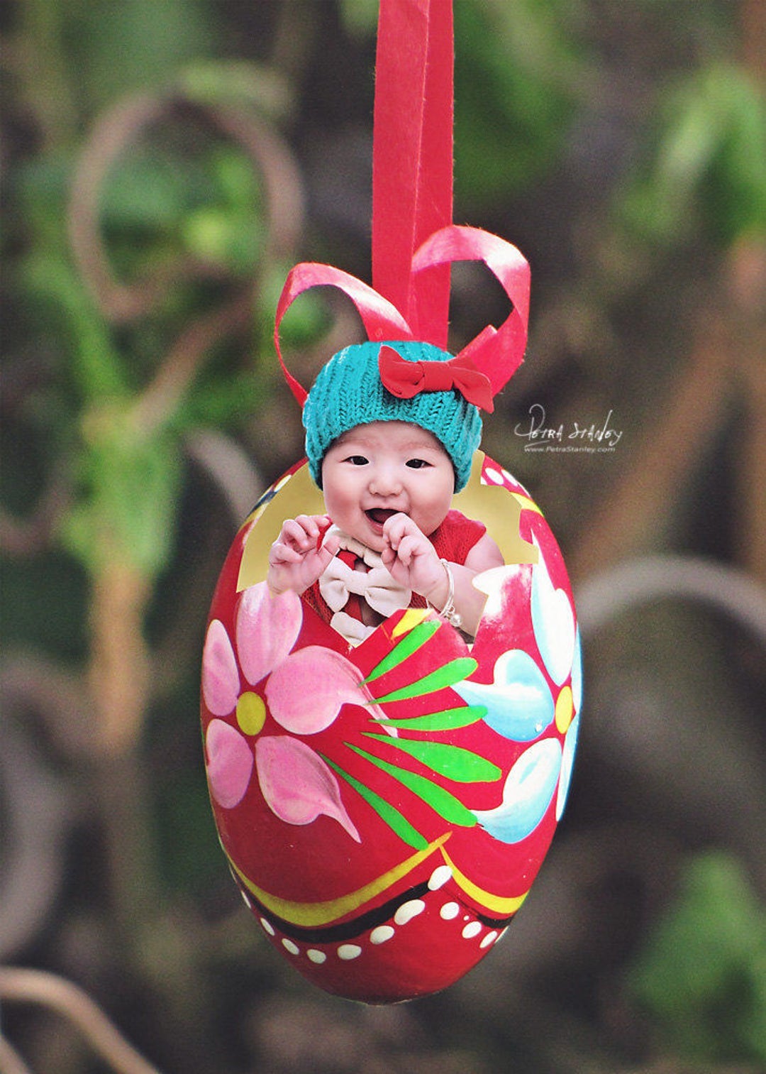 Easter Digital Background, Easter Egg, Digital Backdrop, German Easter ...