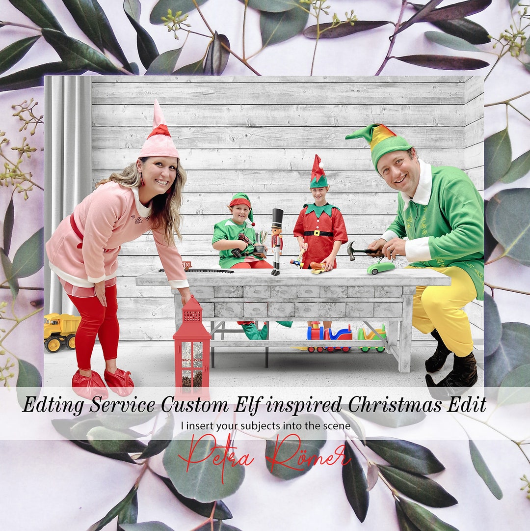 Digital Delivery, Funny Christmas Card Design, Christmas Photo Edit ...