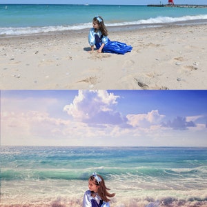 Custom Mermaid Edit, Personalized Mermaid, Photo Editing Service ...