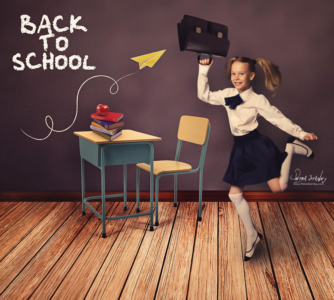 Back to School Digital Background First Day of School Background Back ...