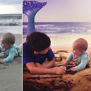 Merman Custom Portrait Personalized Merman Photo Editing | Etsy