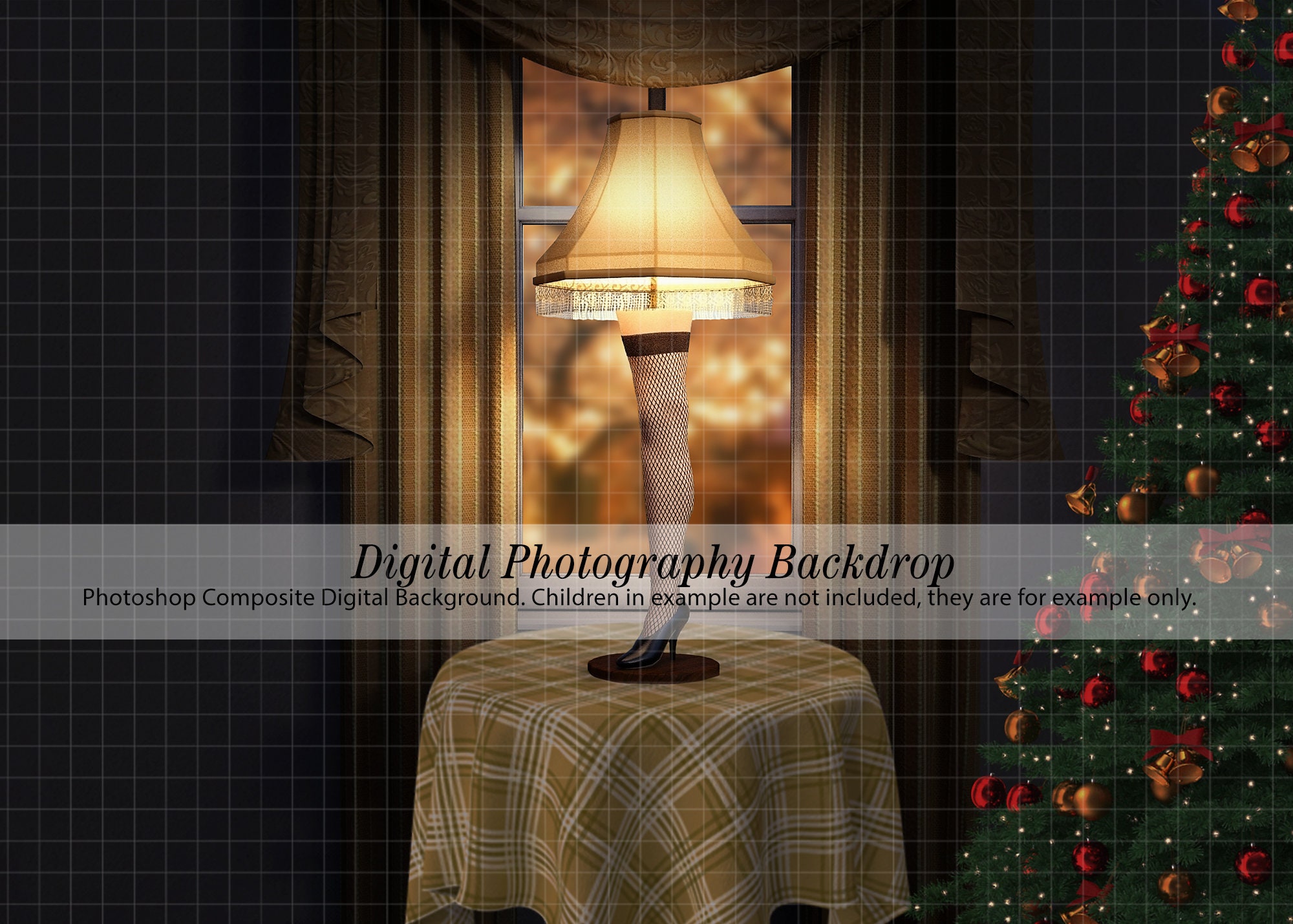 A Christmas Story Leg Lamp Wallpaper