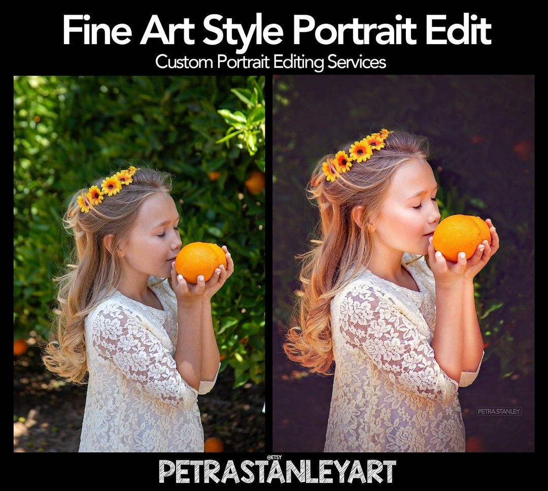Fine Art Portrait Editing Service, Image Enhancement, Photoshop ...