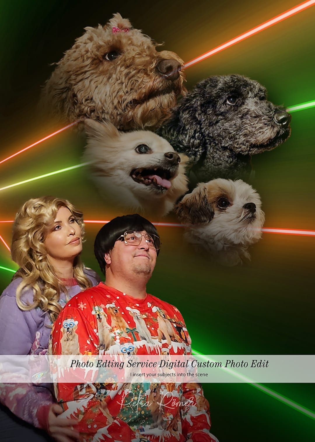 Digital Delivery, Fun/awkward 80s/90s Awkward Laser Family Portrait ...