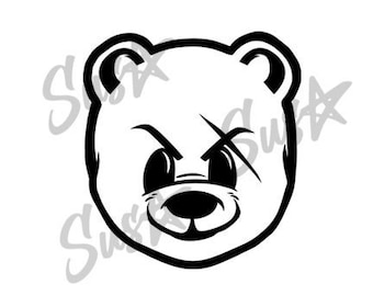Voodoo Teddy Bear Streetwear Clipart Svg for Cricut - Etsy