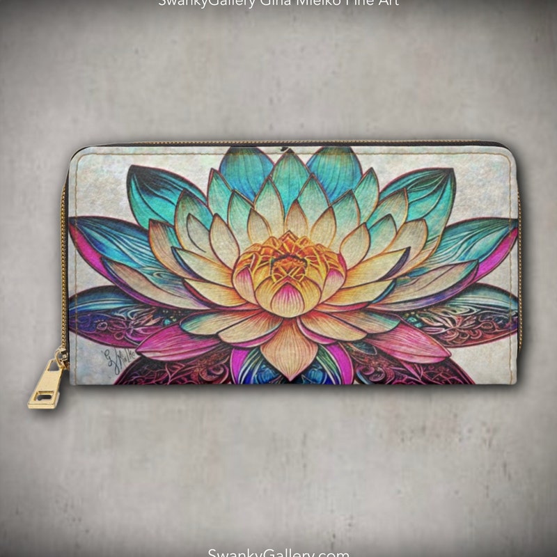 Flower Wallet - Etsy