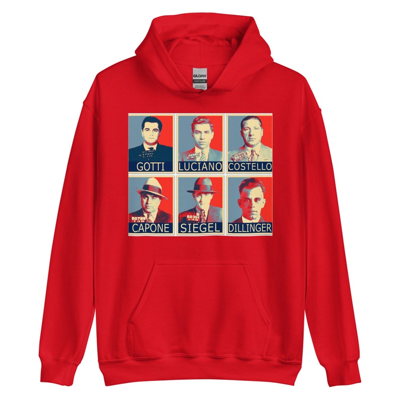 Mob Bosses Hoodie: Gangster Graphic Print - Cozy Mafia Style - Etsy New ...