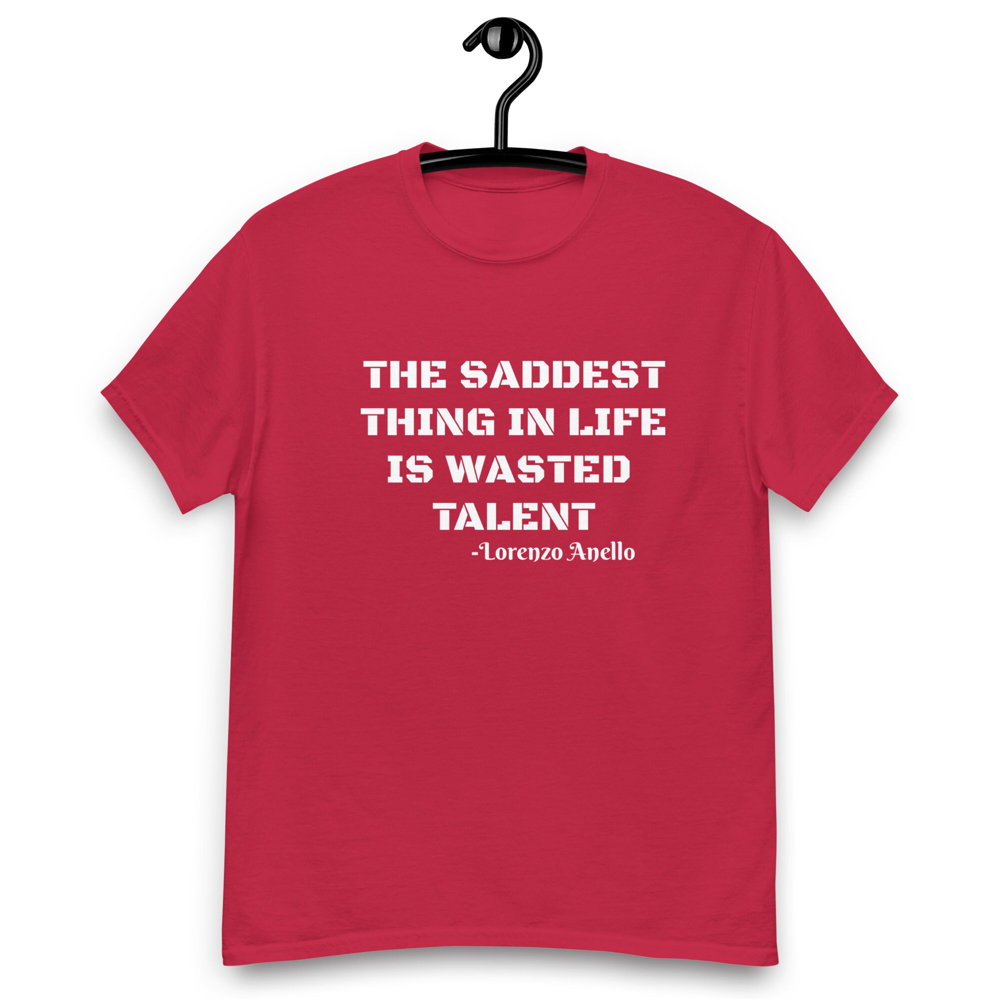 The Saddest Thing in Life is Wasted Talent Tee - Etsy