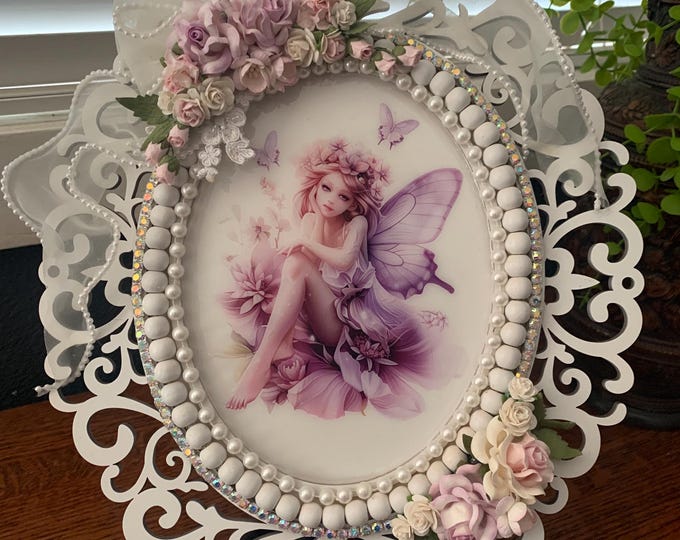 Fairy Oval Filigree Wall Hanging - Etsy