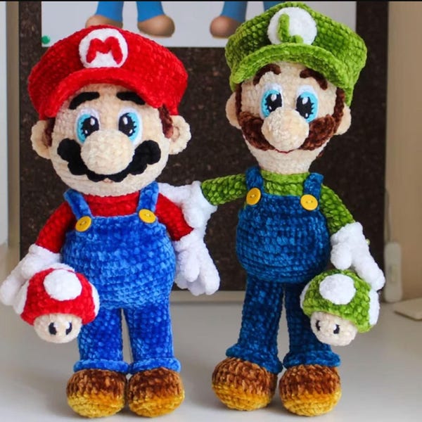 Mario Amigurumi Pattern - Etsy