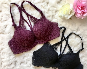 Lace bra | Etsy