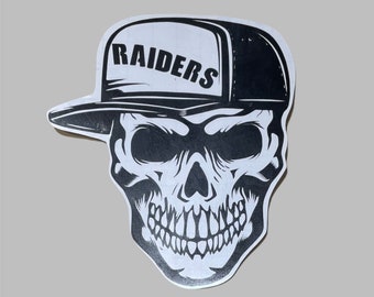 Raiders Bumper Decal - Etsy
