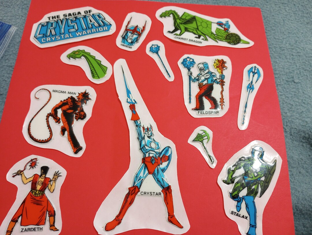 Lot of 12 Restored Vintage 80's the Saga of CRYSTAR CRYSTAL WARRIOR ...