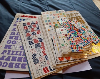 Partial Stickers - Etsy
