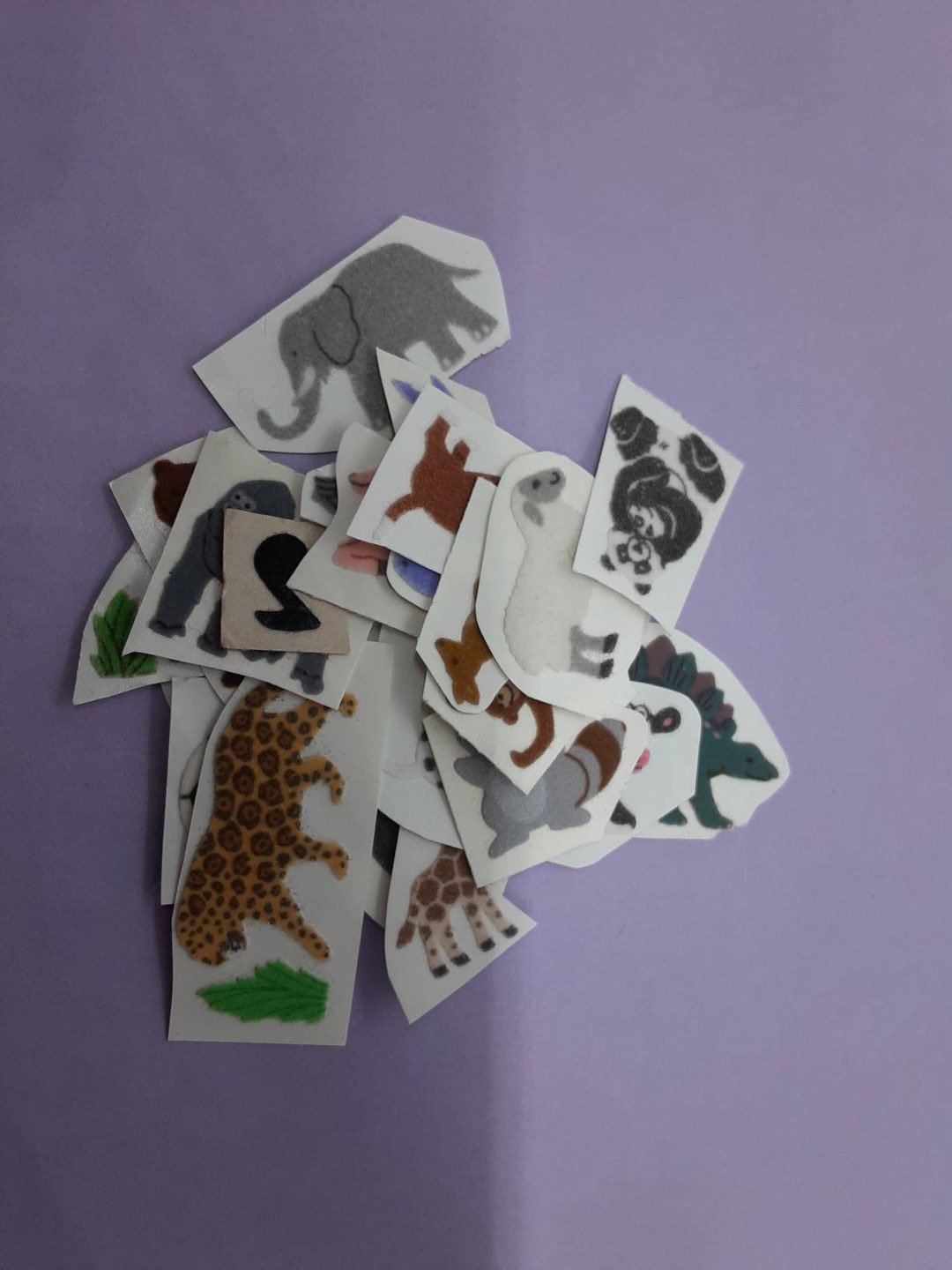 Lot of 28 Vintage 80's Small Sandylion Fuzzy Stickers - Etsy