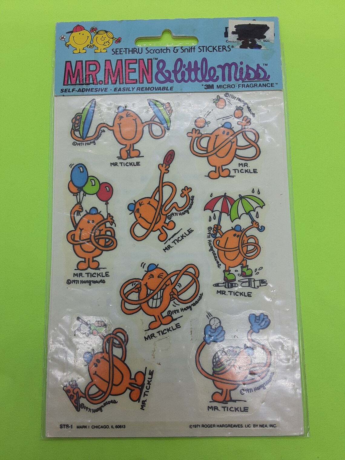 RARE Vintage 80's Mark 1 Mr. Men & Little Miss See-thru - Etsy