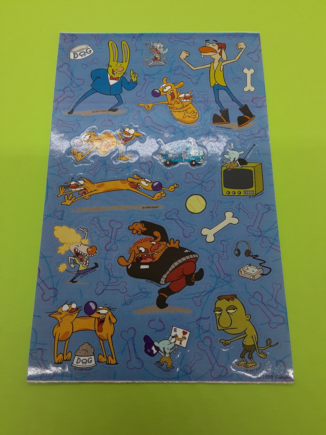 Vintage Sandylion Nickelodeon Catdog Sticker Sheet - Etsy