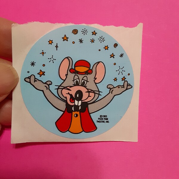 Chuck E Cheese Stickers - Etsy