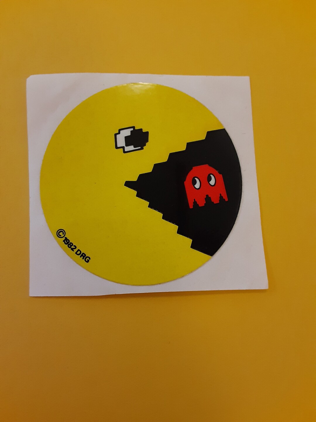 Vintage 80's DRG Pac-man Sticker Module - Etsy