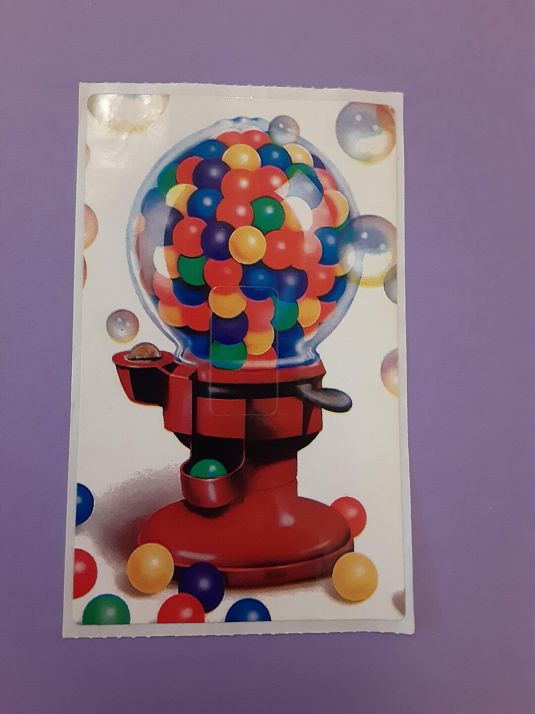 Vintage 80s Lisa Frank Gumball Light Switch Plate Sticker Module - Etsy