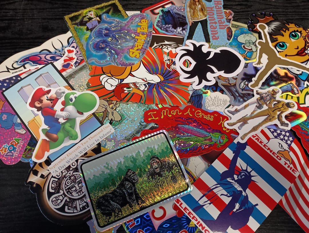 37 Assorted Vending Machine Type Stickers - Etsy