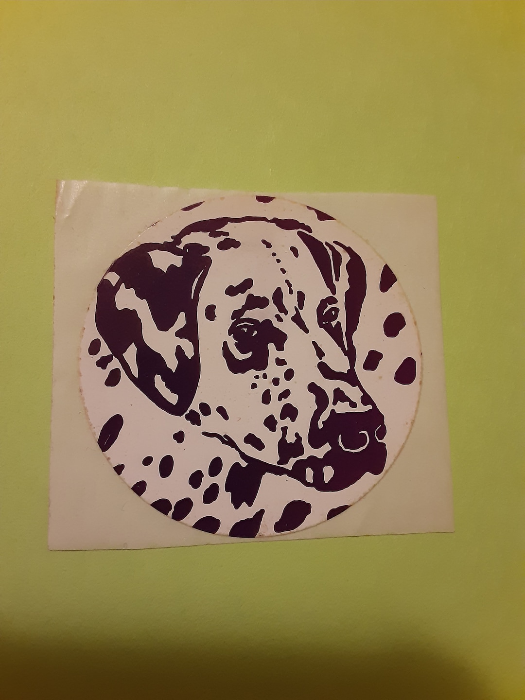 RARE Vintage 80's Early Lisa Frank Dalmatian Sticker Module - Etsy