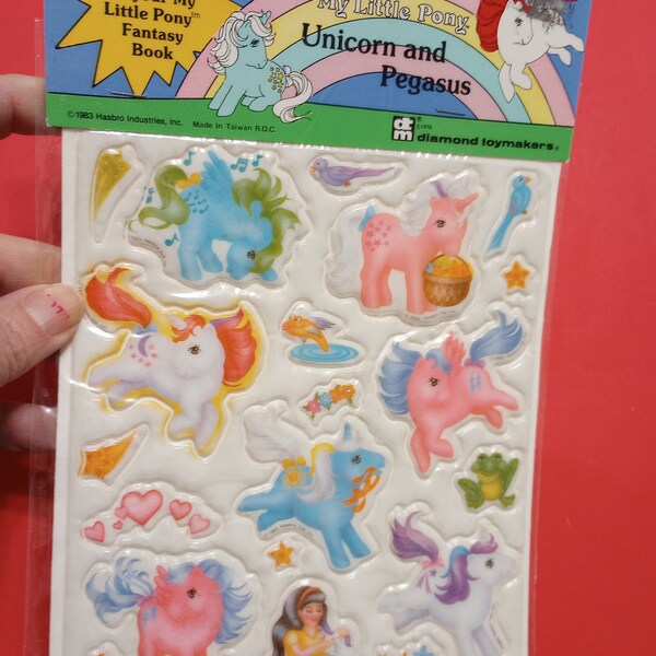 80s My Little Pony Sticker - Etsy
