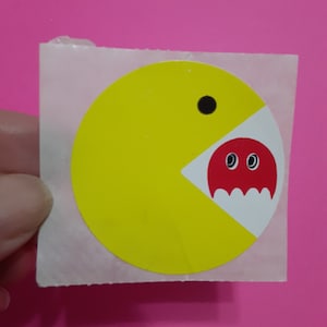 Vintage 80's Sandylion Pac-man Sticker Module *damaged* - Etsy