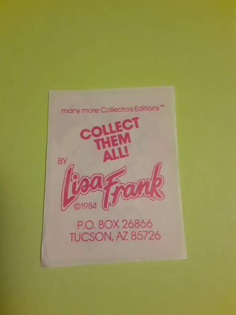 Vintage 80s Lisa Frank Clown Sticker Module - Etsy