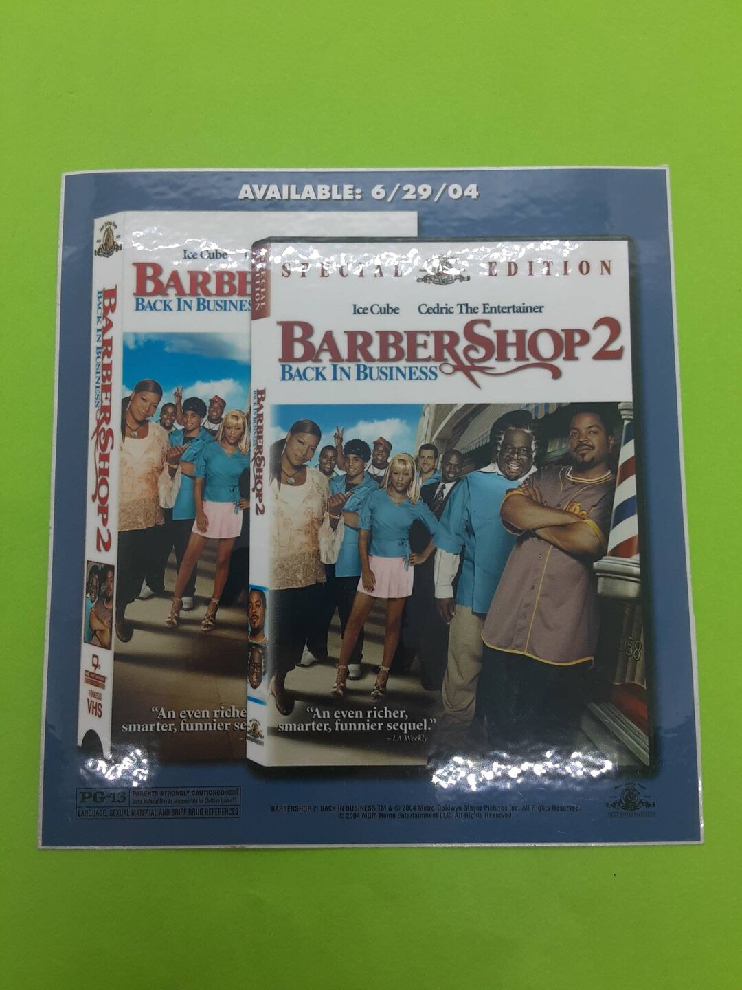 Barbershop 2 Available on DVD Promo Large Sticker Decal - Etsy