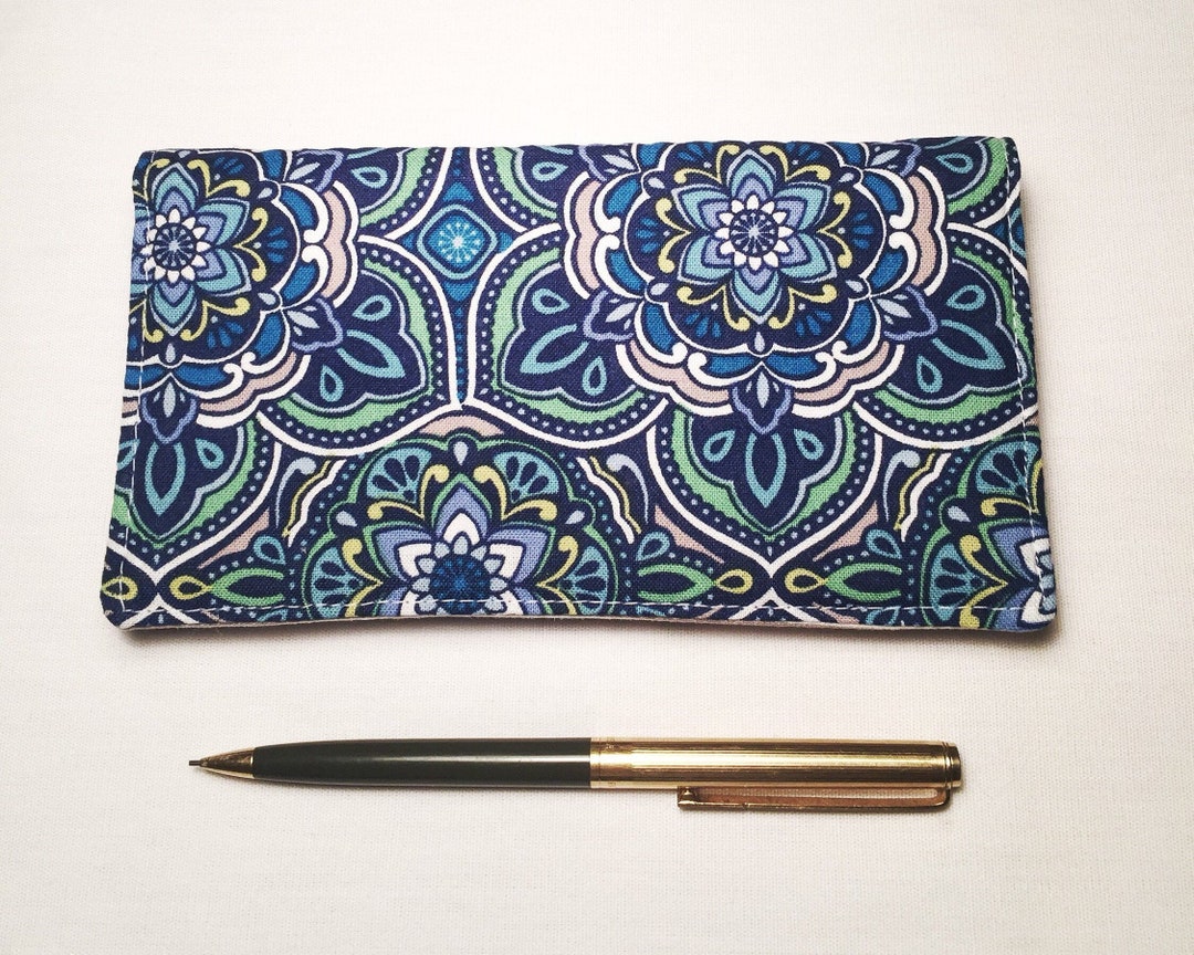 Check Book Cover, Fabric Checkbook Cover - Etsy